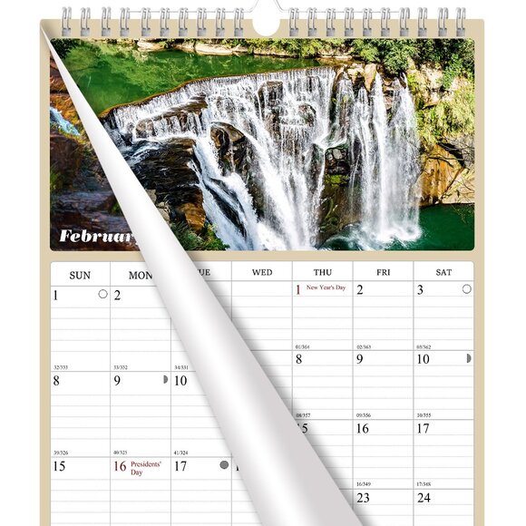 Pelican Industrial | Office | 226 Wall Calendar Spiralbound Twin ...